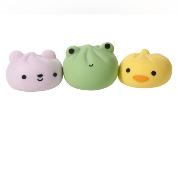 Toys | Rubber Squishy Dumpling Friends | Poshmark